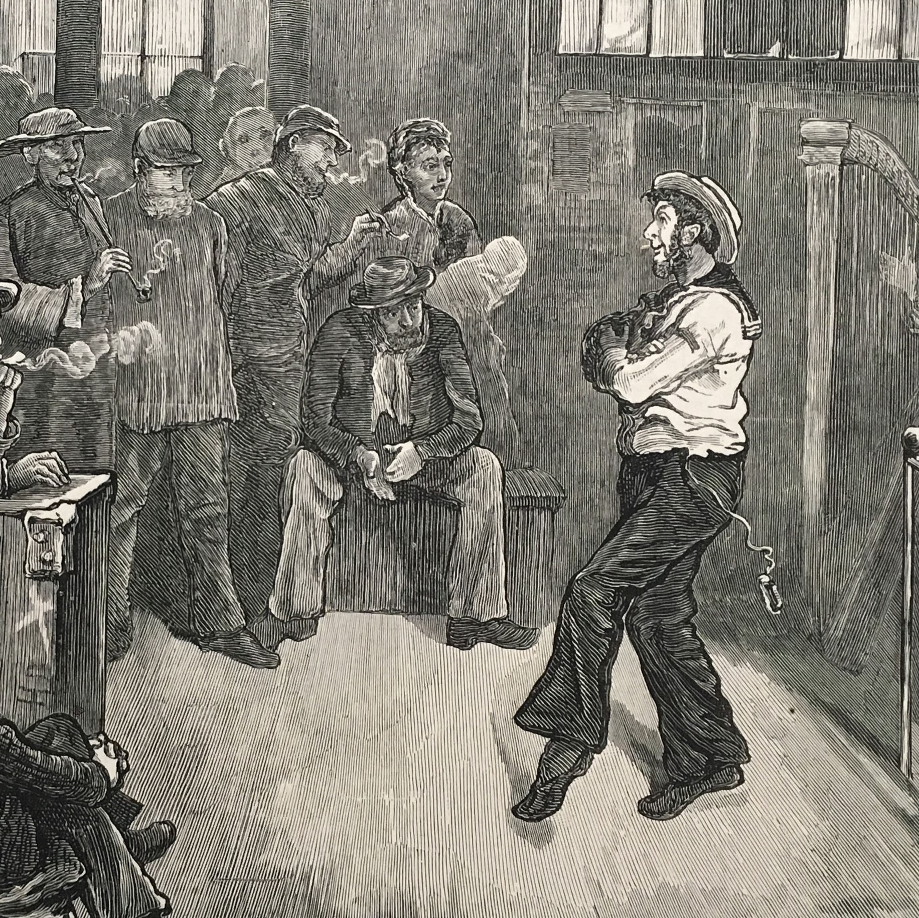 The Scrimshawed Chicken-Man - South Street Seaport Museum