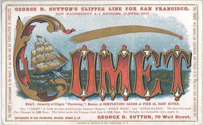 Hidden Gems: Clipper Ship Cards - South Street Seaport Museum