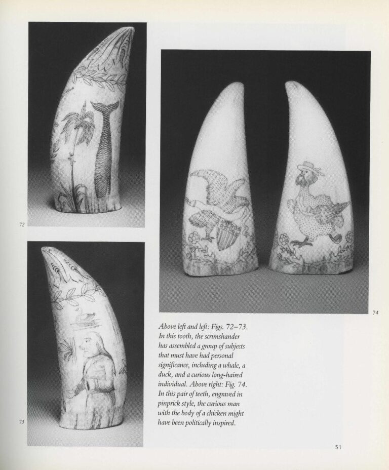 The Scrimshawed Chicken-Man - South Street Seaport Museum