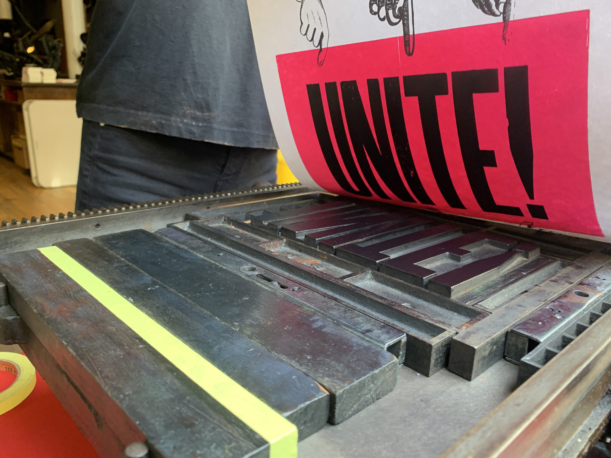 Modern Broadside Printing at Bowne & Co. - South Street Seaport Museum