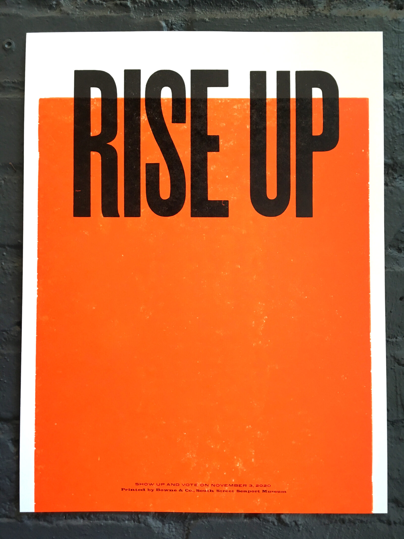 Modern Broadside Printing at Bowne & Co. - South Street Seaport Museum