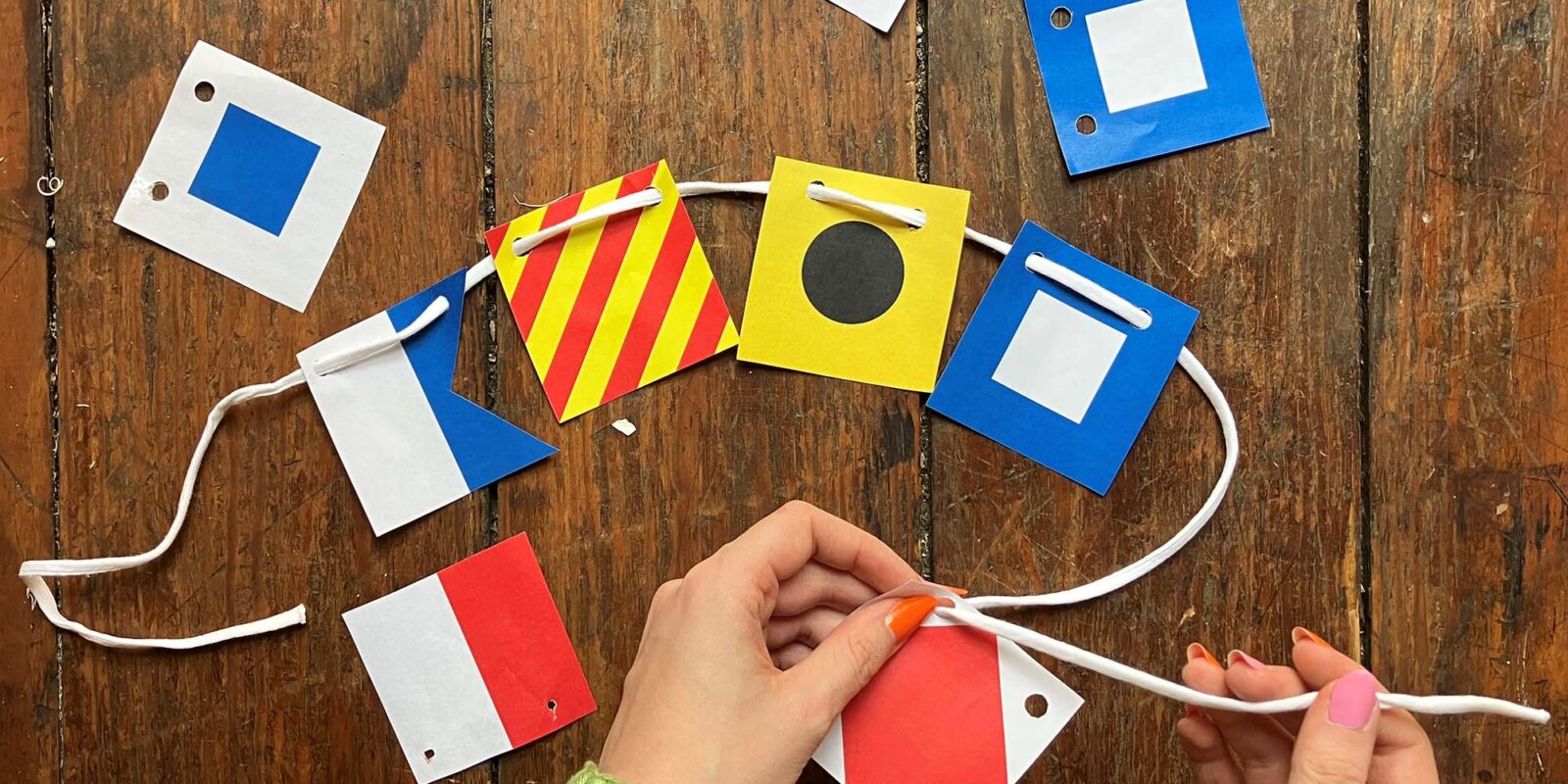 Signal Flag Decorations - South Street Seaport Museum