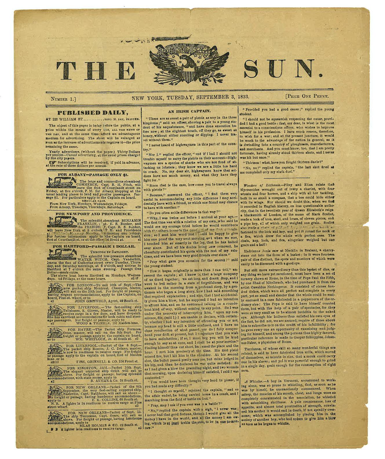 Extra! Extra! Read all about it! - South Street Seaport Museum