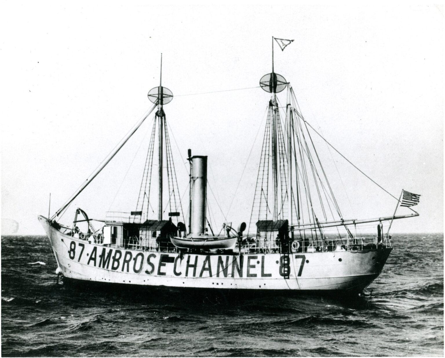 About the 1908 Lightship Ambrose - South Street Seaport Museum