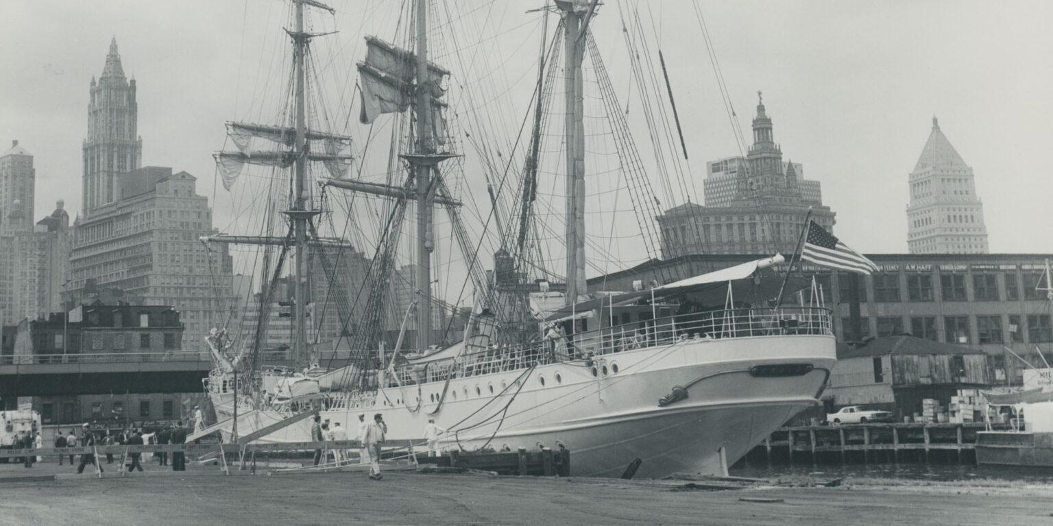Welcome Tall Ship Eagle - South Street Seaport Museum