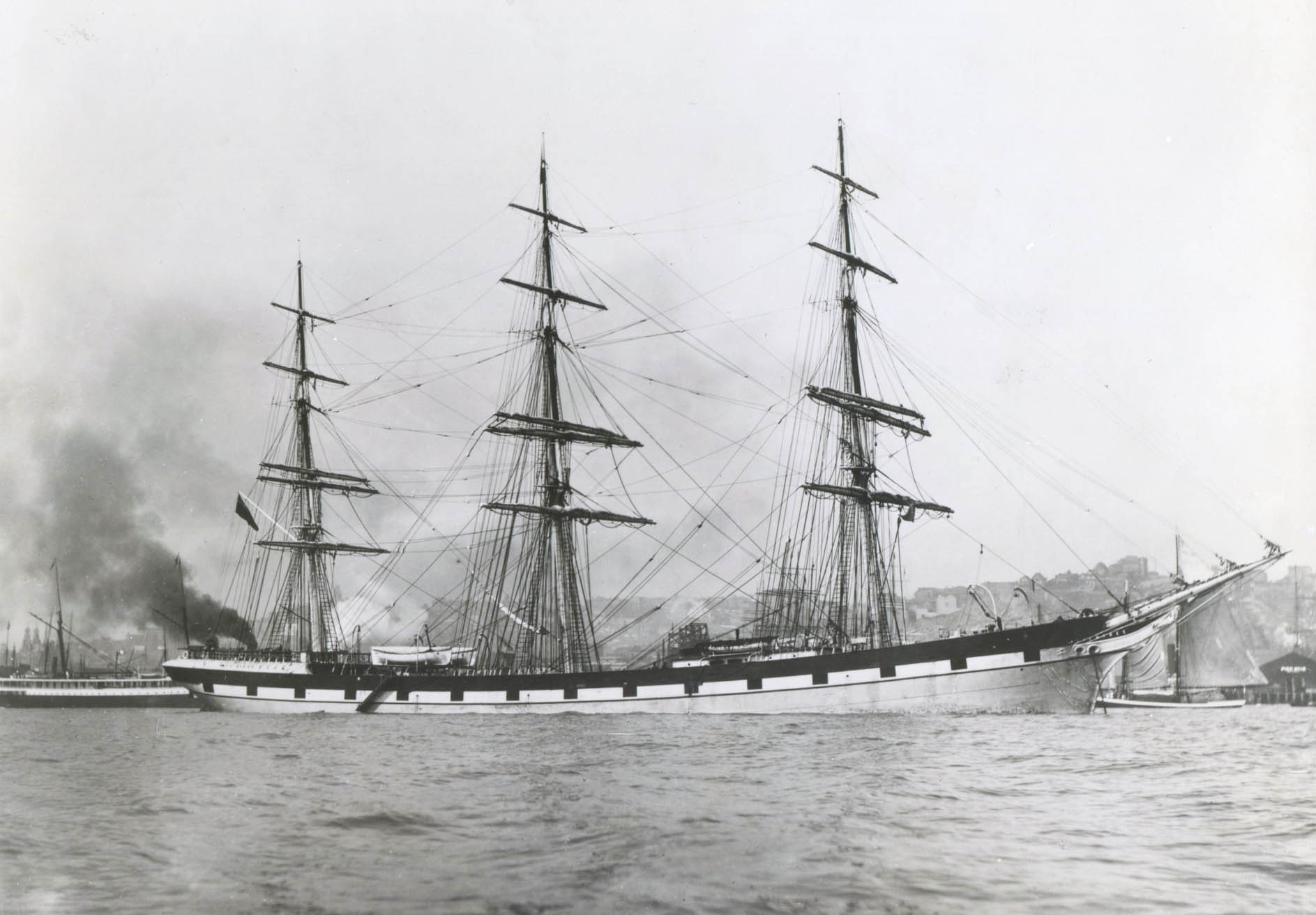 About the 1885 Tall Ship Wavertree - South Street Seaport Museum